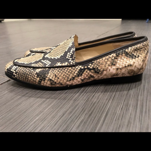 Sam Edelman | Shoes | Sam Edelman Leon Snake Leather Loafer | Poshmark